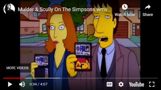잇싸 - Mulder & Scully On The Simpsons